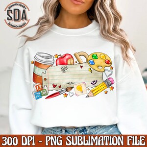 Personalized Teacher PNG Sublimation Design (digital Download) - Etsy