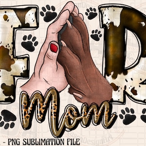 Fur Mom Png, Cowhide Fur Mom Png,leopard,digital Download, Sublimation ...