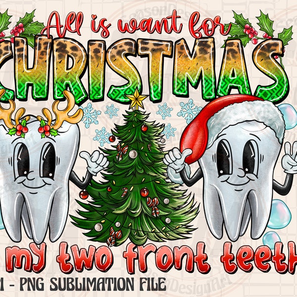 Two Front Teeth - Etsy