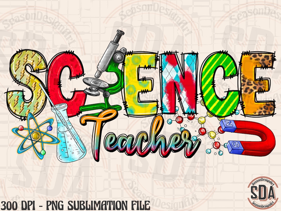 Science Teacher Png, Western Png, Science Life Png, Love Science Png ...