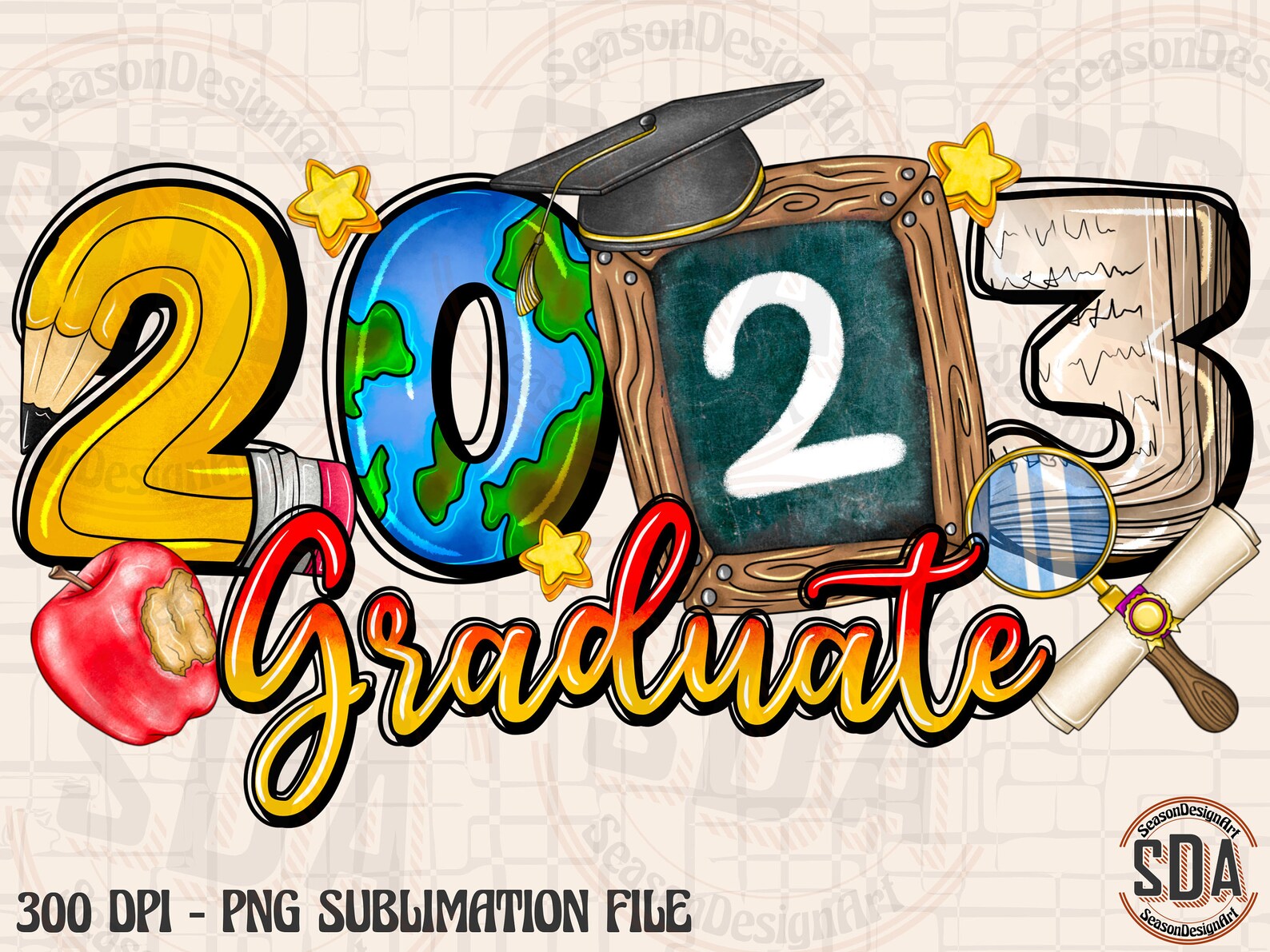 2023 Graduate Png, Graduate Png, Senior Png, 2023 Grad PNG, Graduation ...