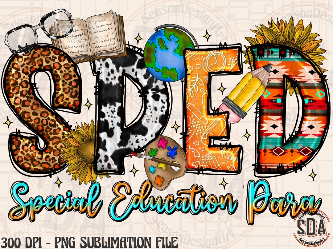 Sped Special Education Para Png, Western PNG, School Png, Teacher Png ...