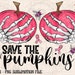 Save the Pumpkins Png Pink Ribbon Pnghope Png Breast Cancer - Etsy