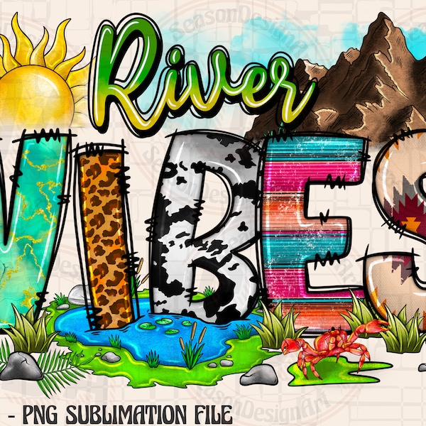 River Vibes Png - Etsy