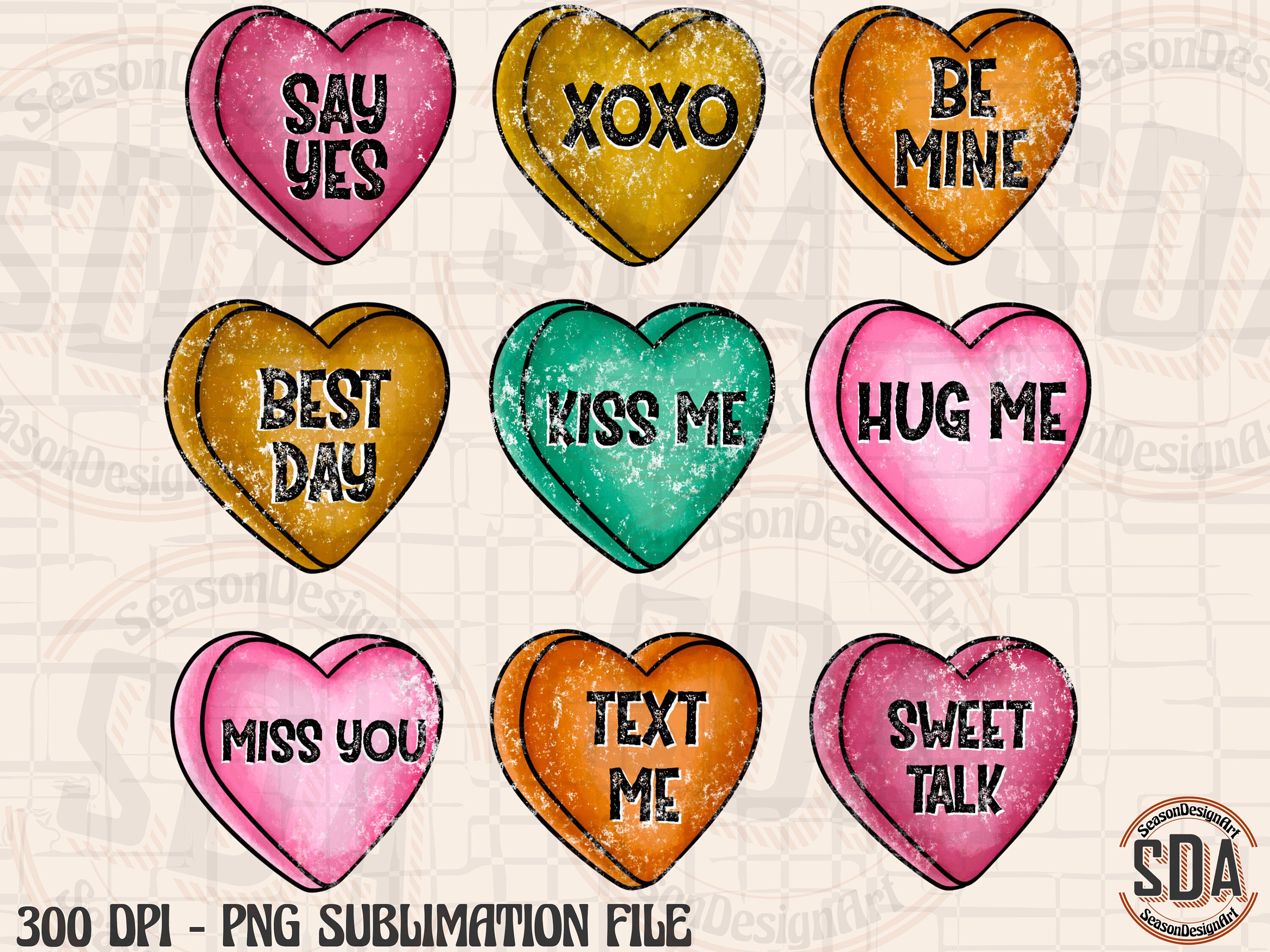 Valentines Day Heart Candy Png