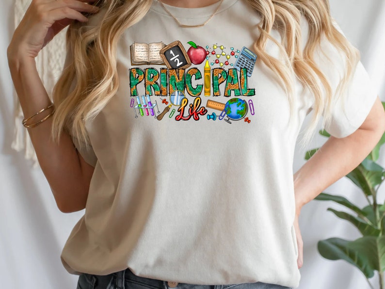 Principal Sublimation PNG Assistant Principal Back to - Etsy