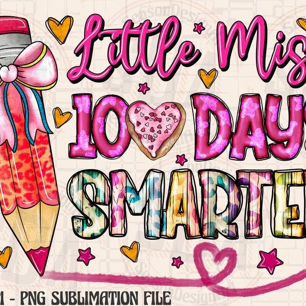 100 Days Smarter Svg - Etsy