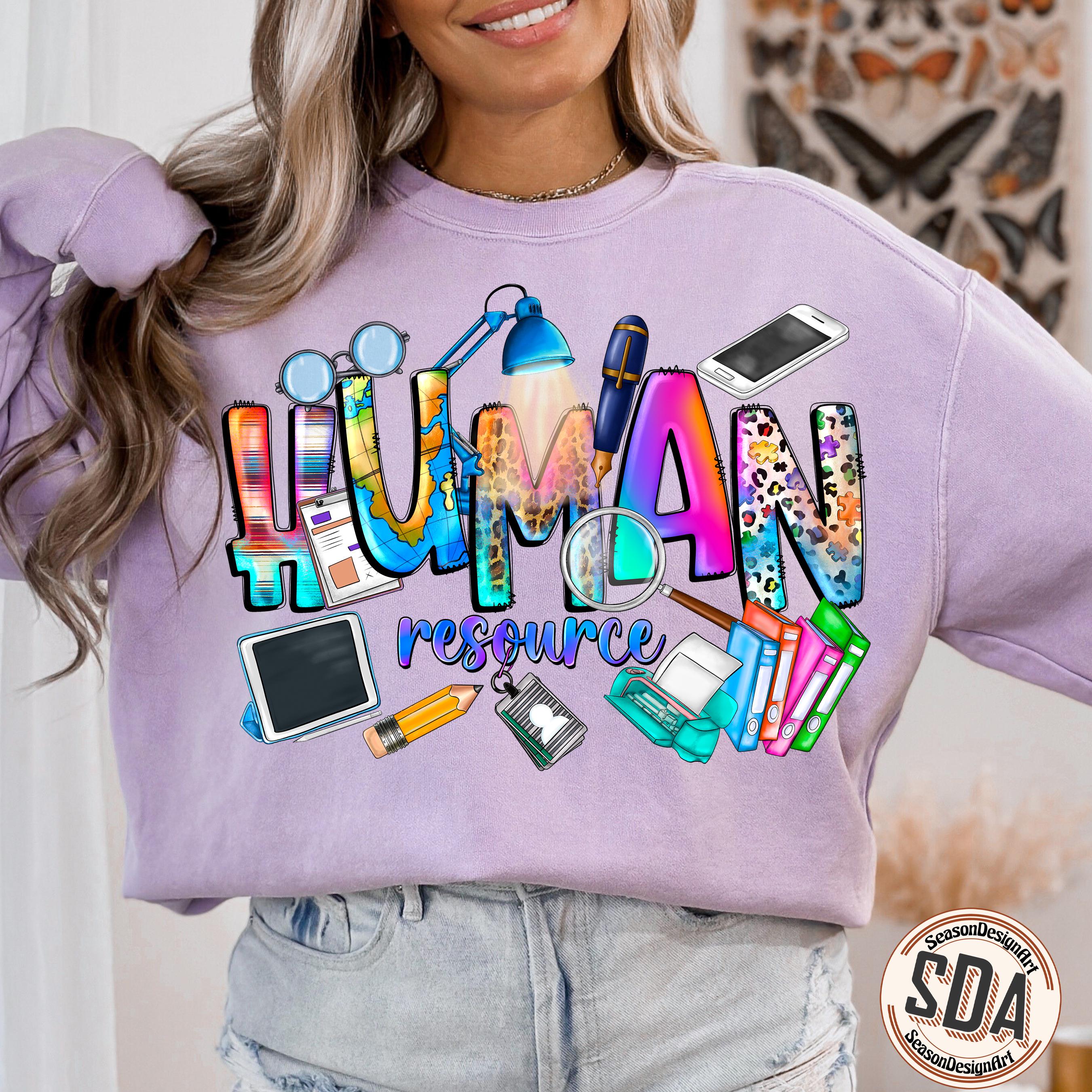 HR Human Resources PNG: Sublimation Design Download - Etsy