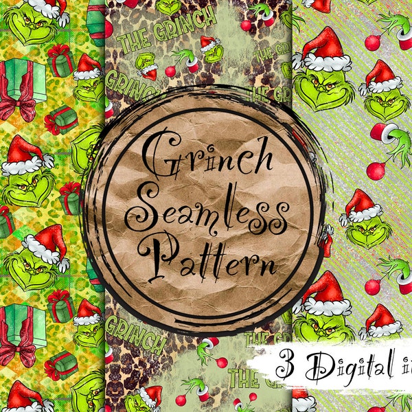 Grinch Fabric - Etsy