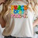 Peace Love Pre-k Png, Sublimation Design, School Png, Back to School ...