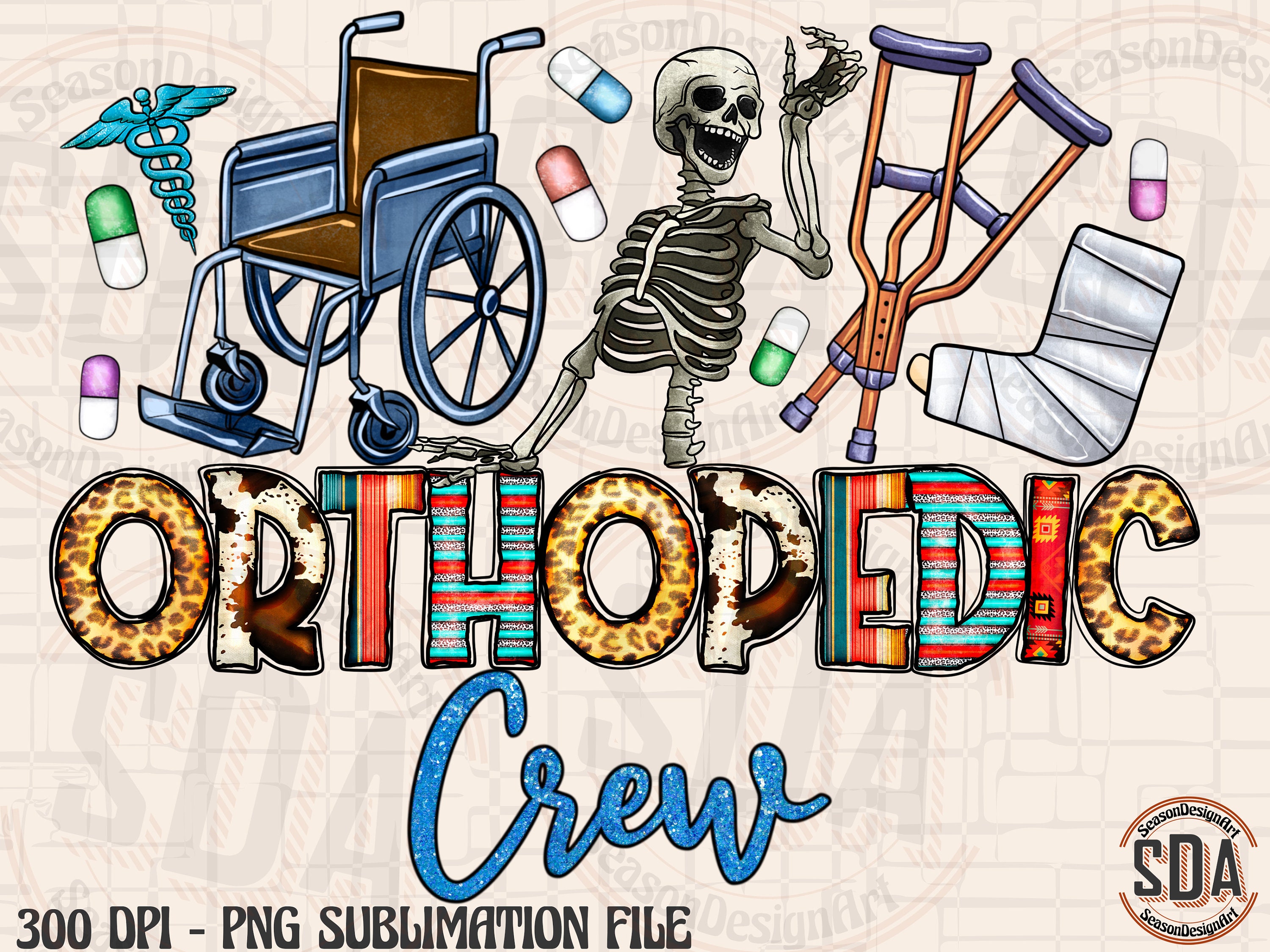 Orthopedic Nurse Png Ortho Crew Png Occupation Png - Etsy Australia