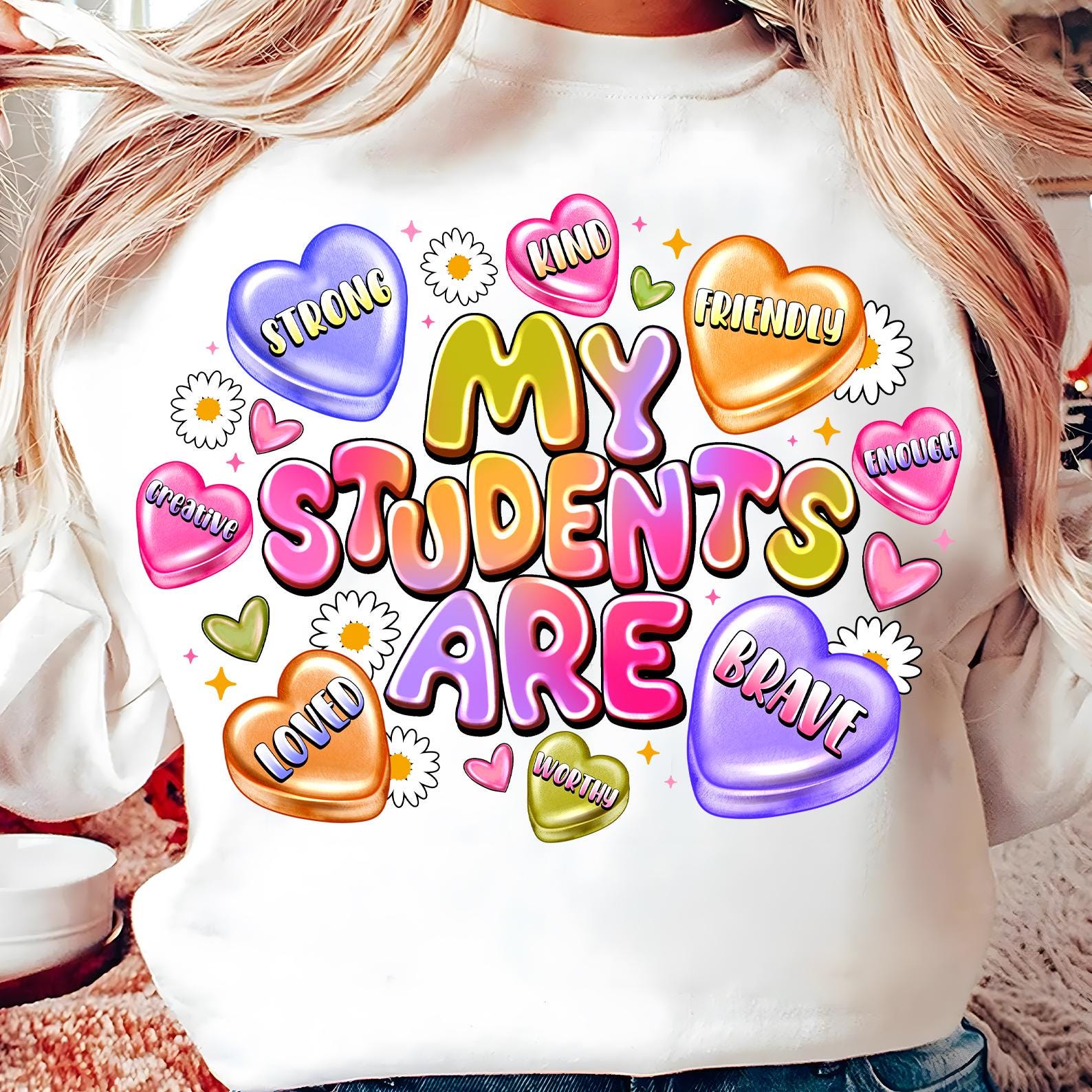 My Students Are Valentine Png, Heart Candy Png, Positive Affirmations ...