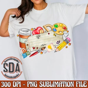 Personalized Teacher PNG Sublimation Design (digital Download) - Etsy