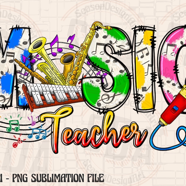 Music Teacher - Etsy