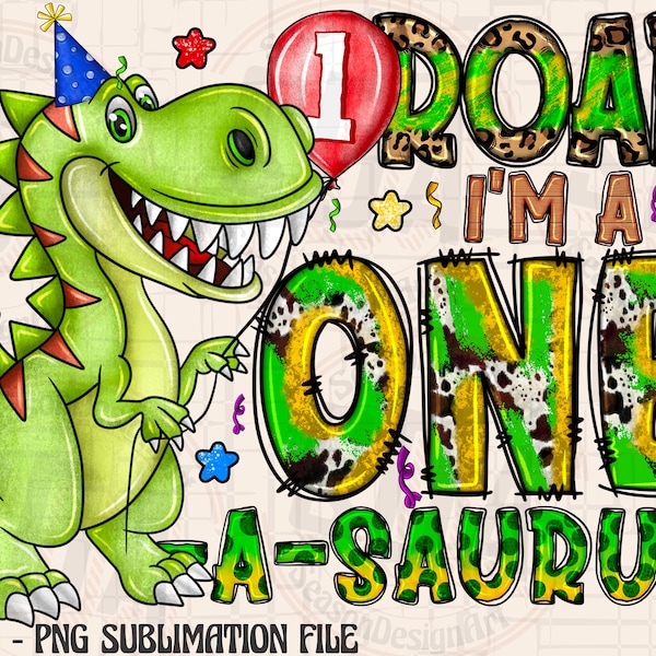 One a Saurus - Etsy