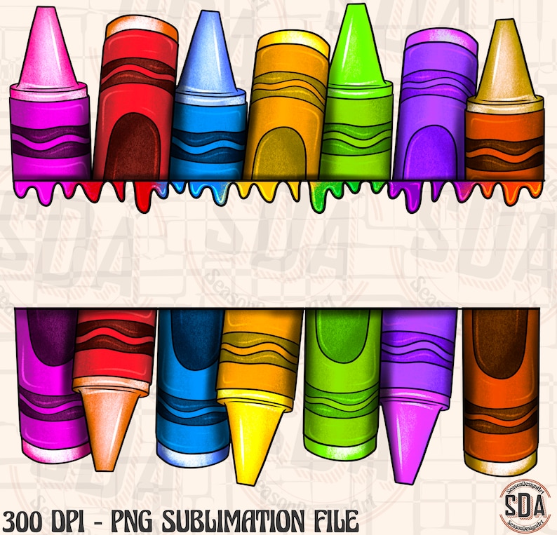 Personalized Crayon Teacher PNG: Sublimation Design (digital Download) - Etsy