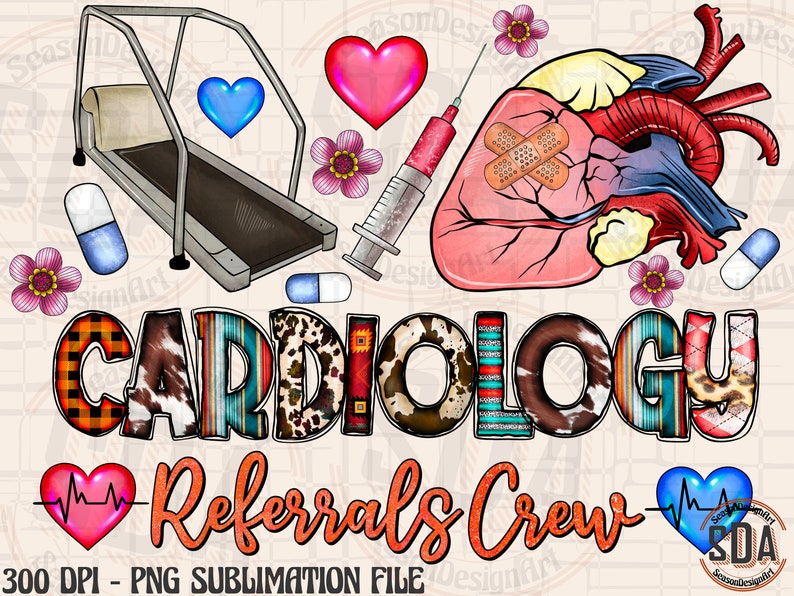 Cardiology Referrals Crew Png Anatomical Heart Png - Etsy