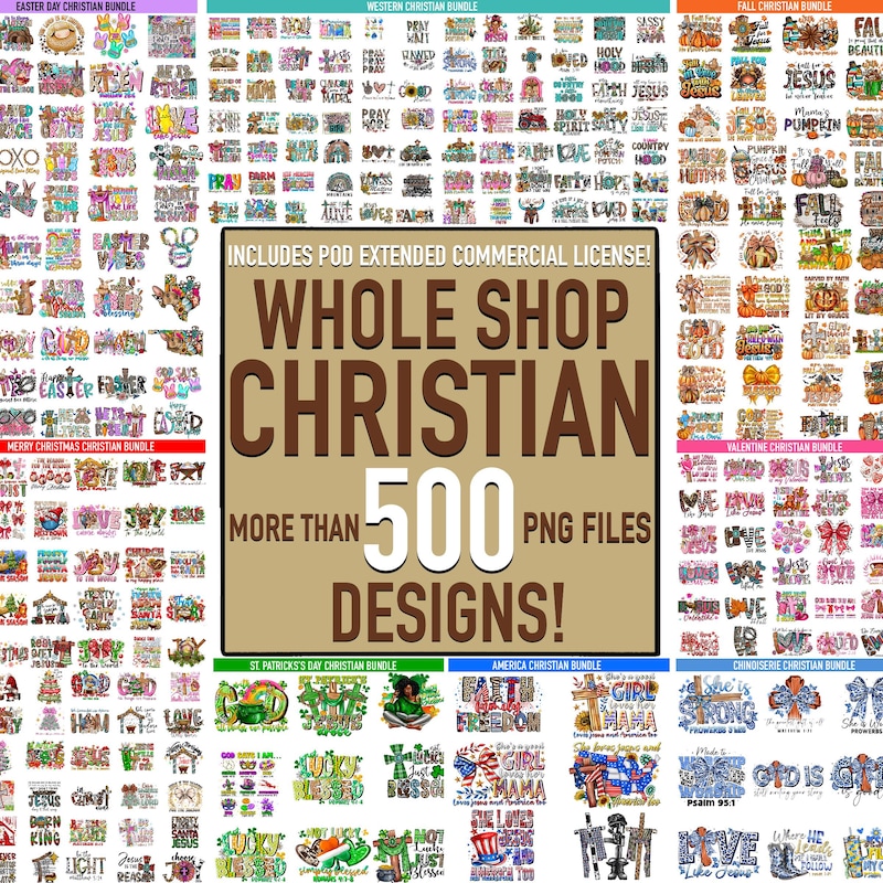 Christian Png Western - Etsy UK