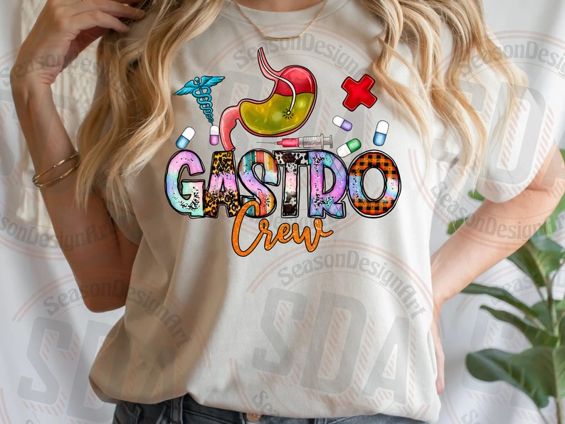 Gastro Crew Sublimation Design: Nurse Life PNG (digital Download) - Etsy
