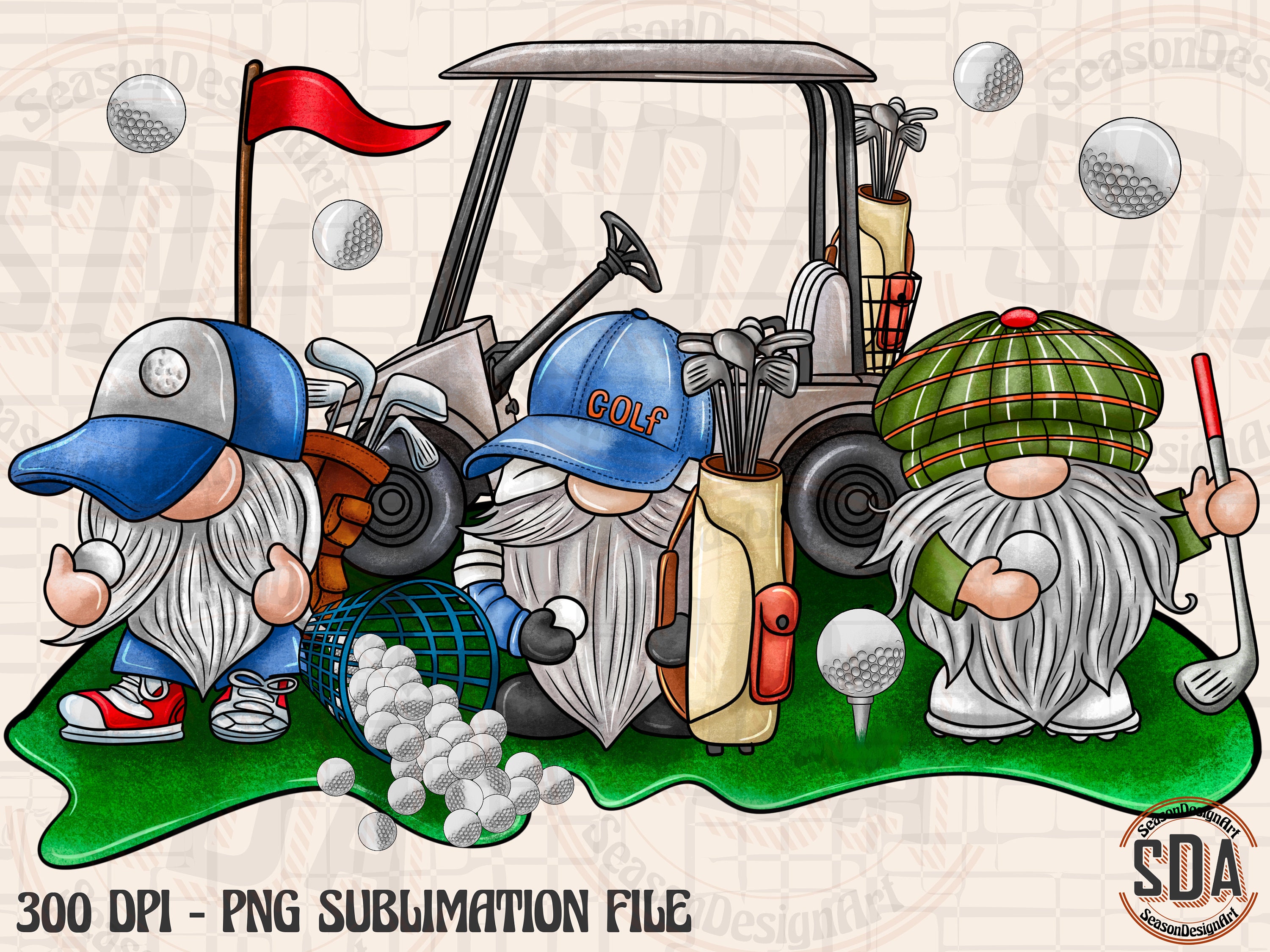 Golf Gnomes PNG Gnome Png Golf PNG Sports Gnome Png Sport - Etsy Australia