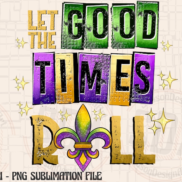 Let the Good Times Roll - Etsy