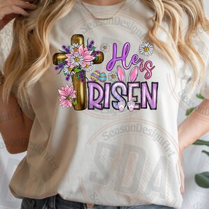He is Risen Png, He is Risen Png Design, Christian Easter Png, Easter ...