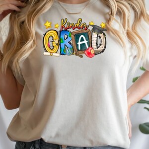 Kinder Grad Png, Kindergarten Graduation Png Sublimation Design, Back ...