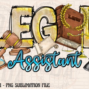 Legal Assistant Png Sublimation Design Download, Western Assistant Png ...