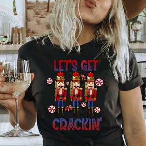 Let's Get Crackin' Png, Christmas Png, Nutcracker Png, Retro Christmas ...