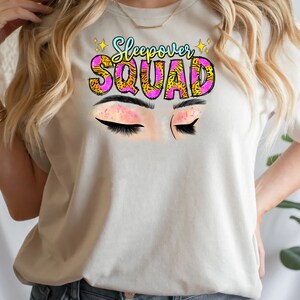 Sleepover Squad Png, Sleepover Png, Slumber Party, Friends, Sublimate ...