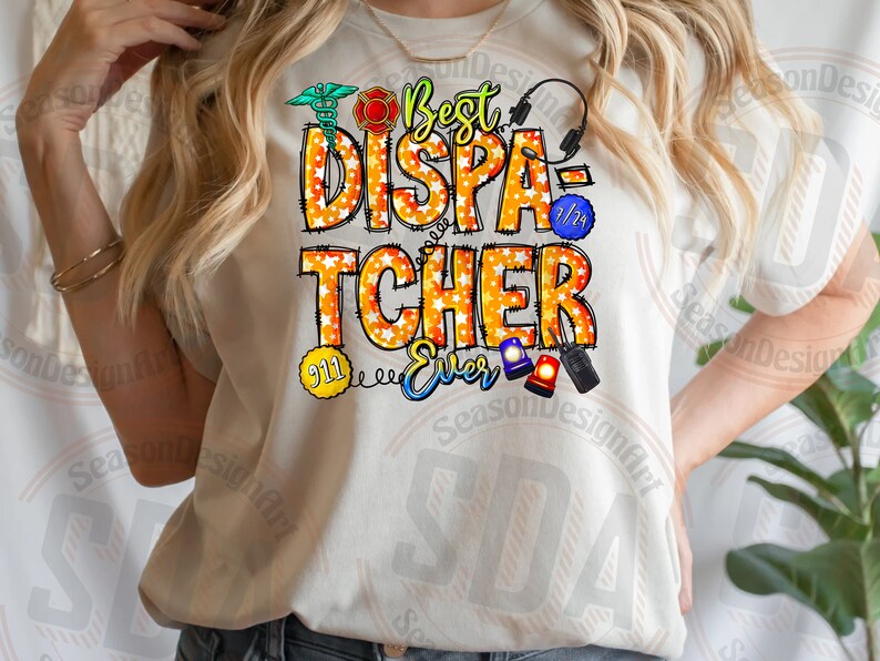 Best Dispatcher Ever Png 911 Dispatcher Png Father's Day - Etsy