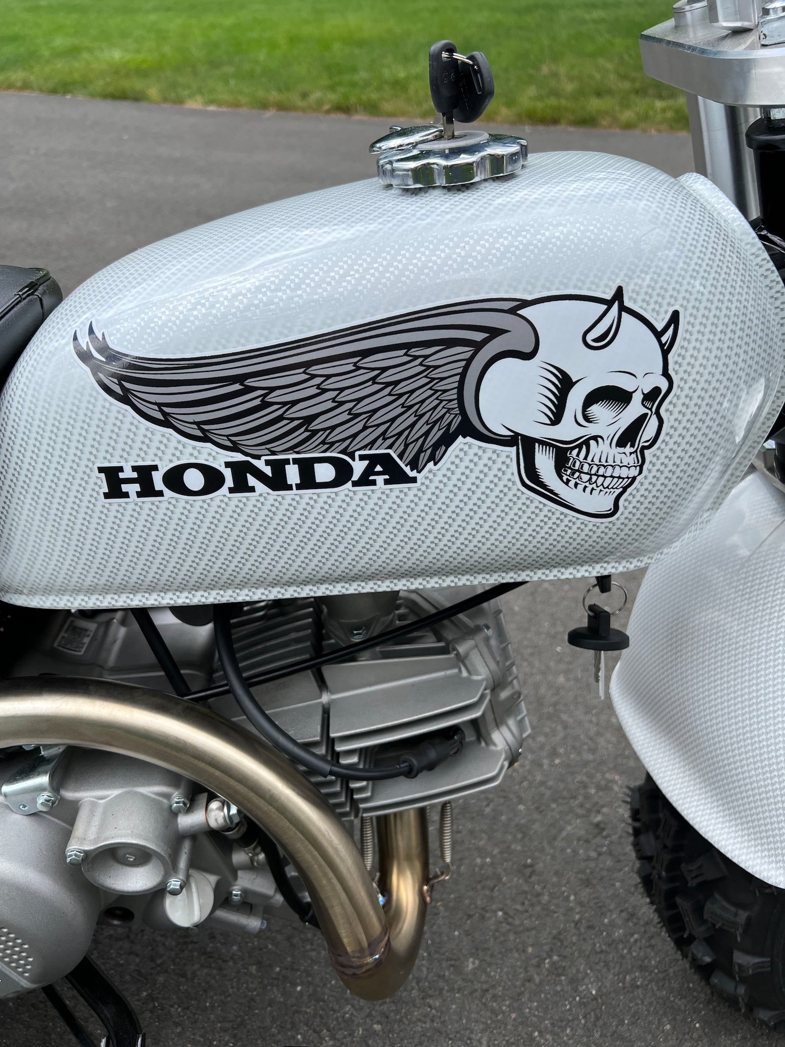 Honda ATC70 Custom Tank Decals - Etsy