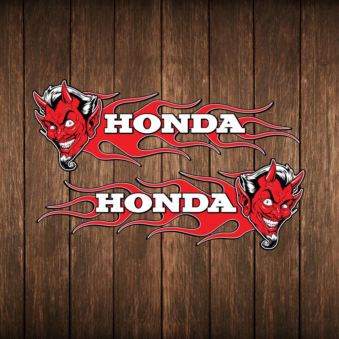 New! Honda ATC70 Custom Tank Decals - Etsy