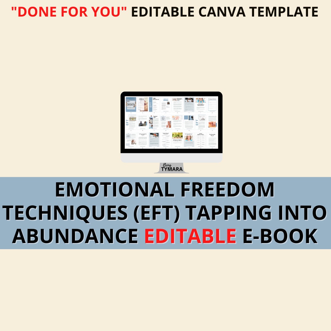 Emotional Freedom Techniques EFT Tapping Into Abundance done for You - Etsy