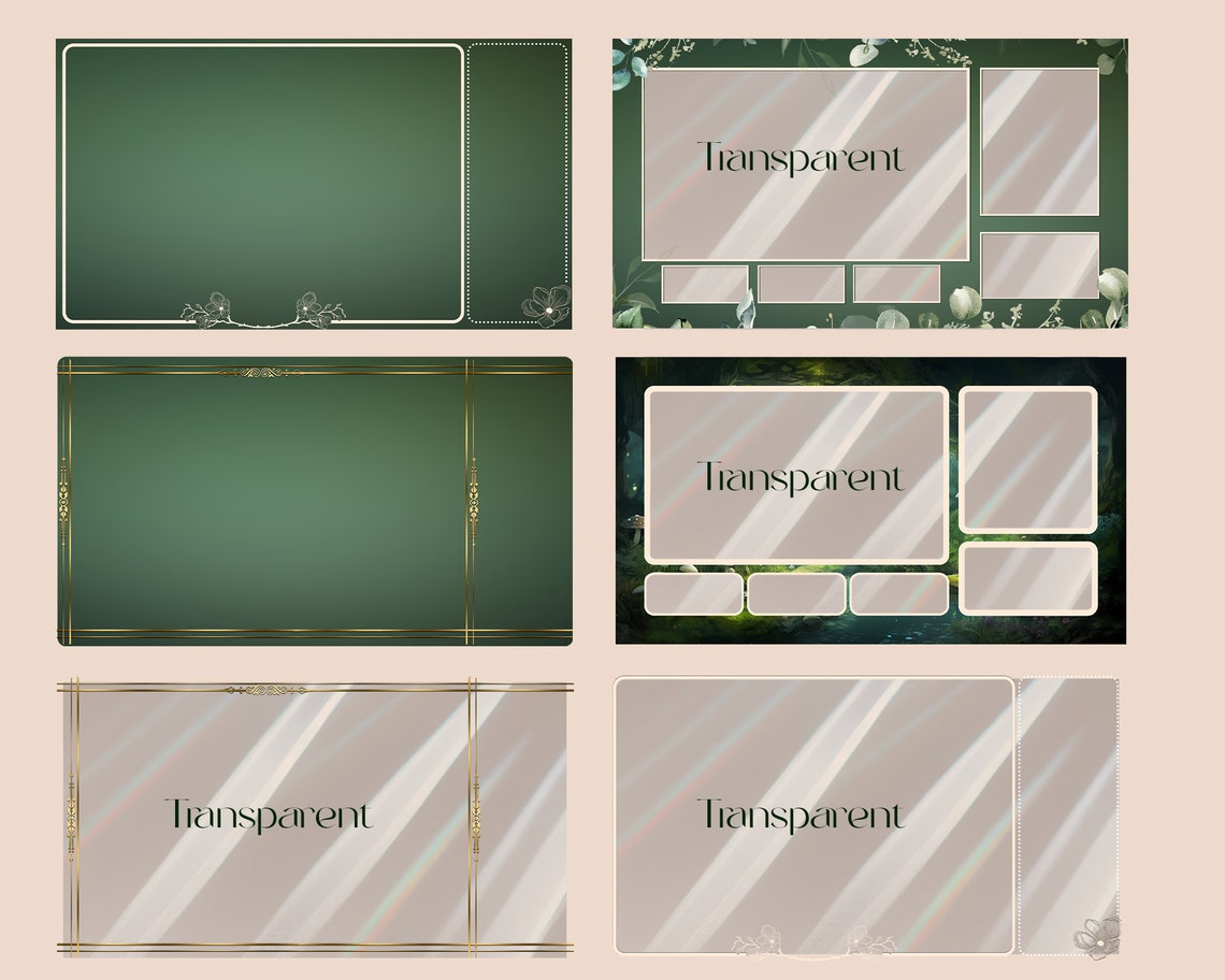 Magical Butterfly Fairy Forest Overlay Package for Twitch and - Etsy