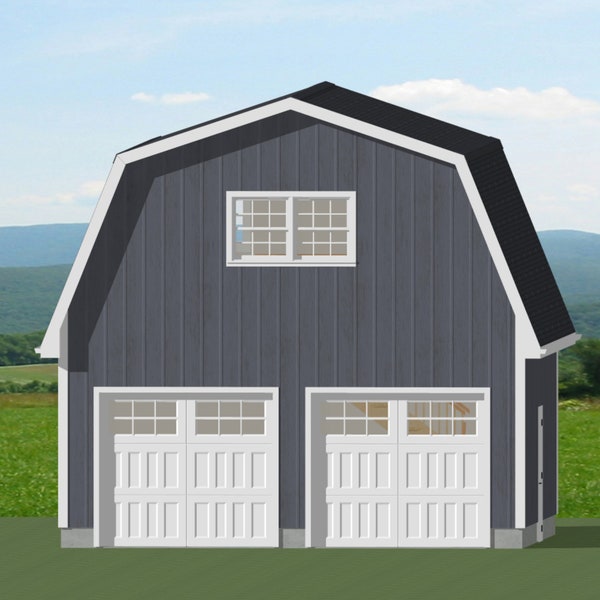1 Car Garage Plan 26' X 30' Blueprint Construction Floor Plan G7 - Etsy