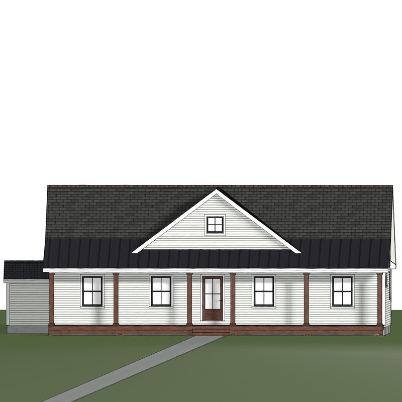 Modern Farmhouse Plans - Etsy