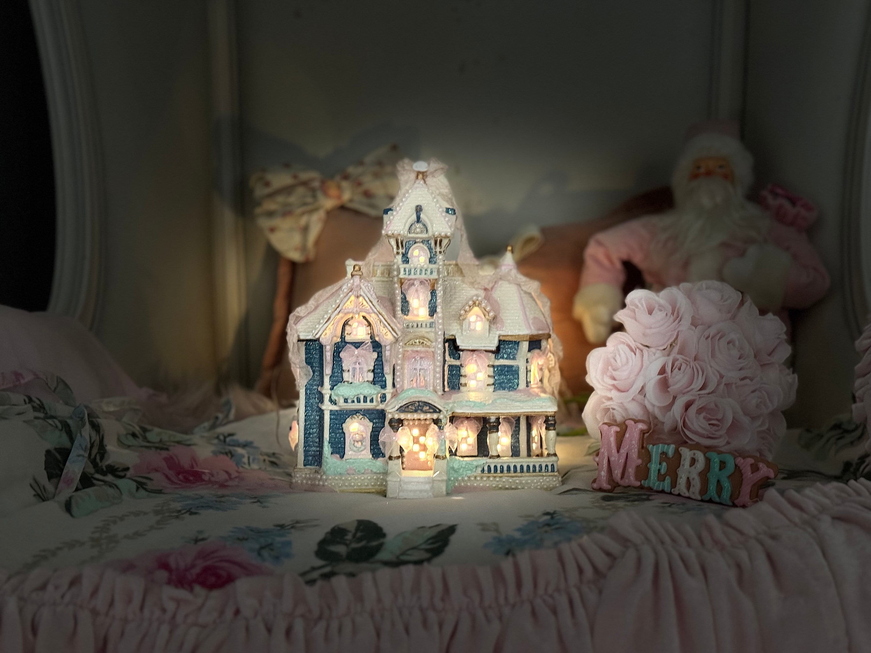 Custom Victorian LED House - Etsy