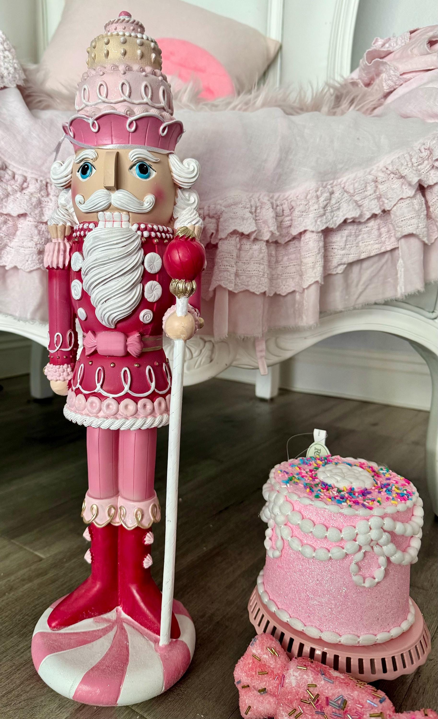 Large Pink Candyland Nutcracker - Etsy