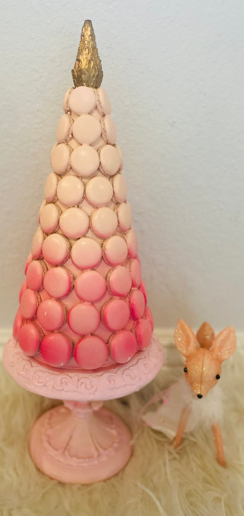 Pink Ombré Macaroon Tower - Etsy