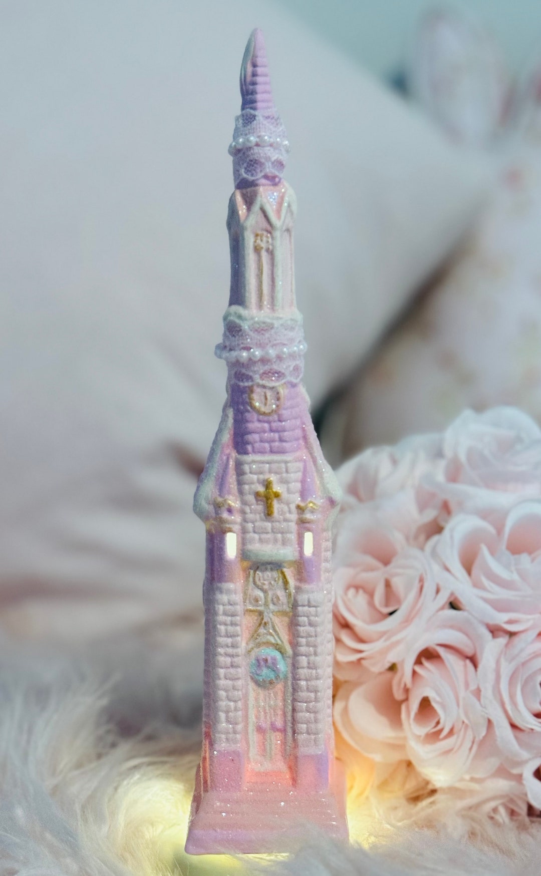 Custom Pastel LED Church - Etsy