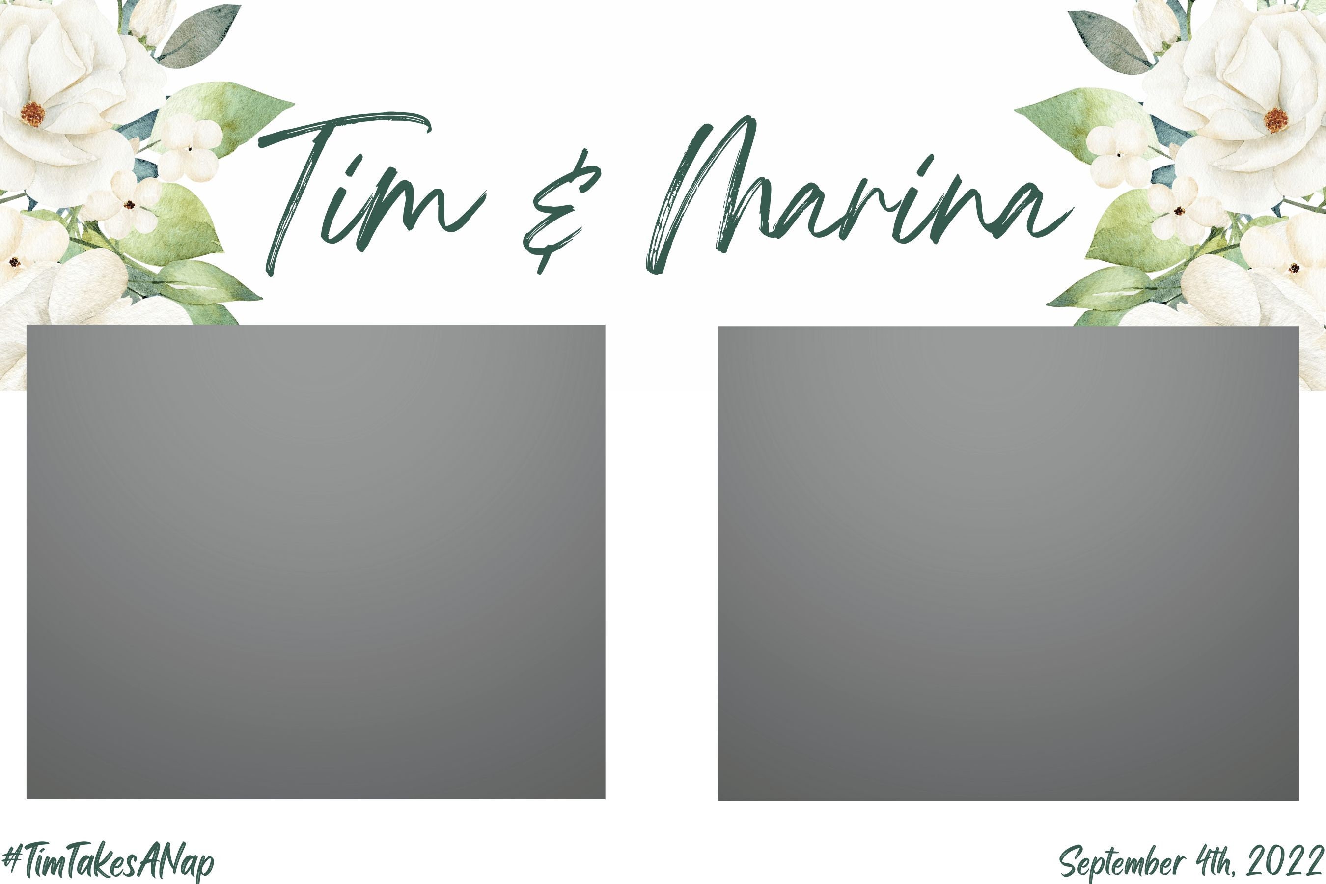 Custom Photo Booth Templates - Etsy