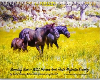 Horses 2023 Calendar - Etsy