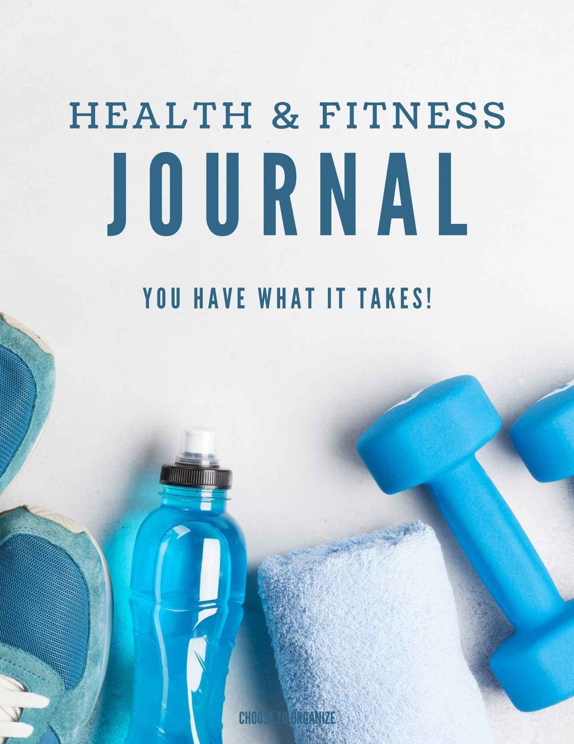 Health and Fitness Journal Workout Planner Wellness Tracker Weight Loss ...