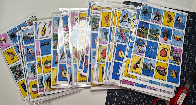 Mexican Loteria Cards for Print PDF ONLY 40 Count - Etsy