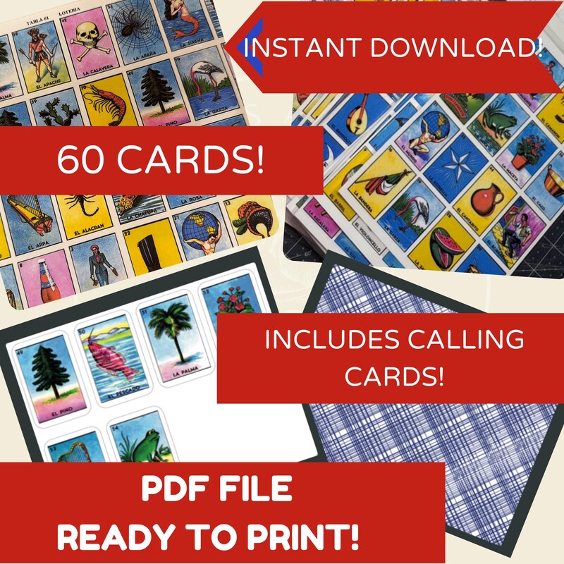 Mexican Loteria - Etsy