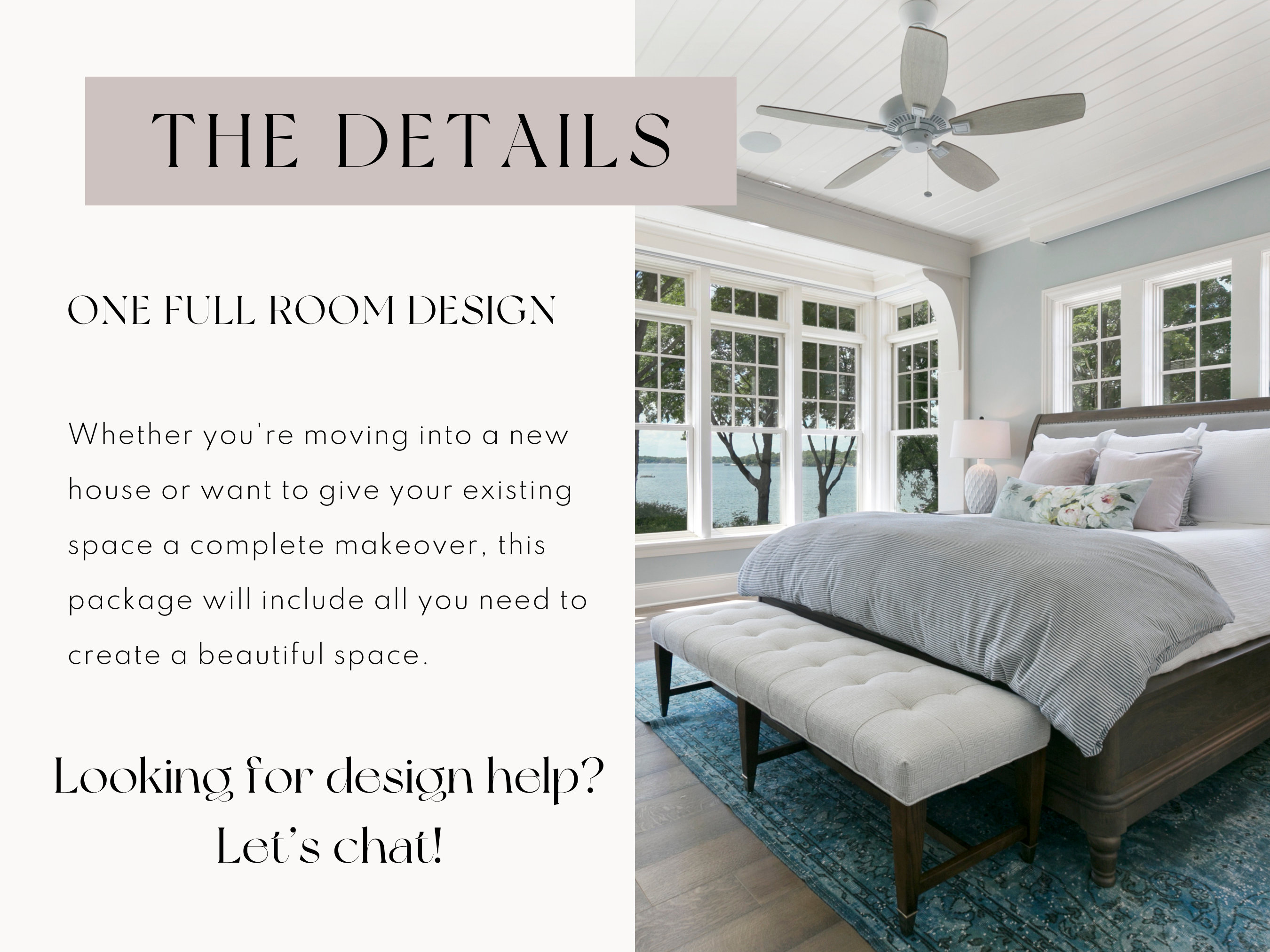 Interior Design One Room Virtual E-design Package Consultation ...