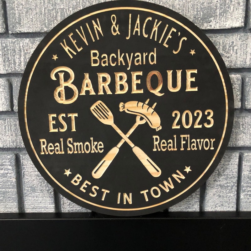 Bbq Sign - Etsy