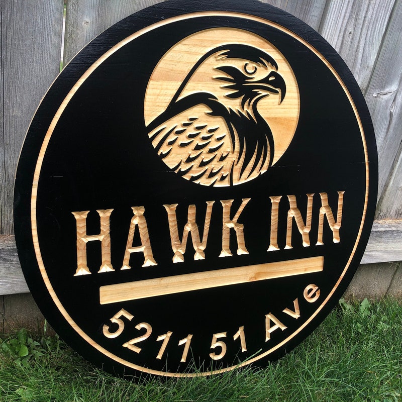 Metal Hawk Wall Art - Etsy