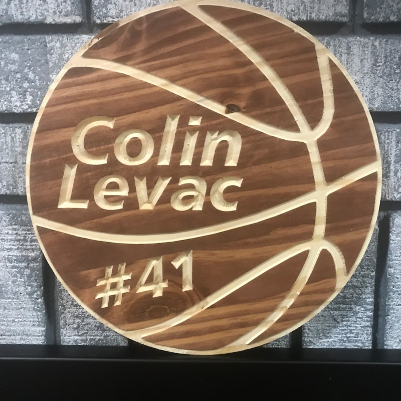 Basketball Sign - Etsy